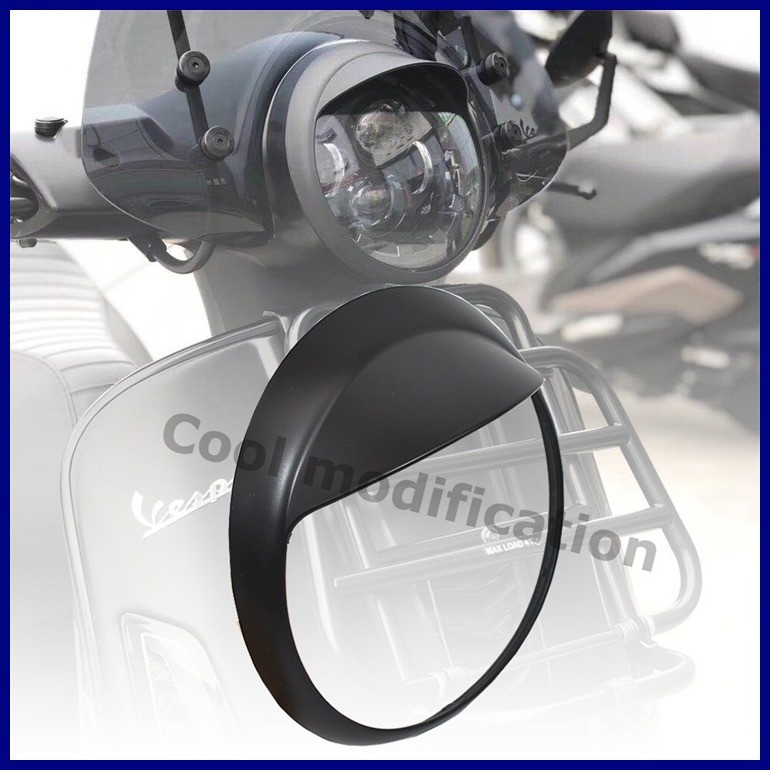 Biajo vespa Old Style GTS300 13-18 Years Electroplating Headlight Frame ...