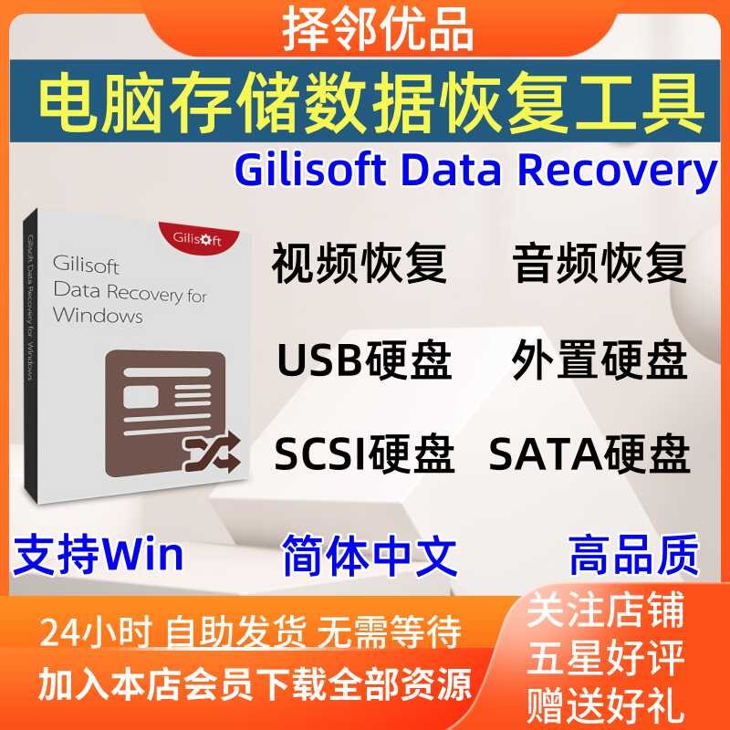Authentic activation of Gilisoft Data Recovery hard disk USB data ...