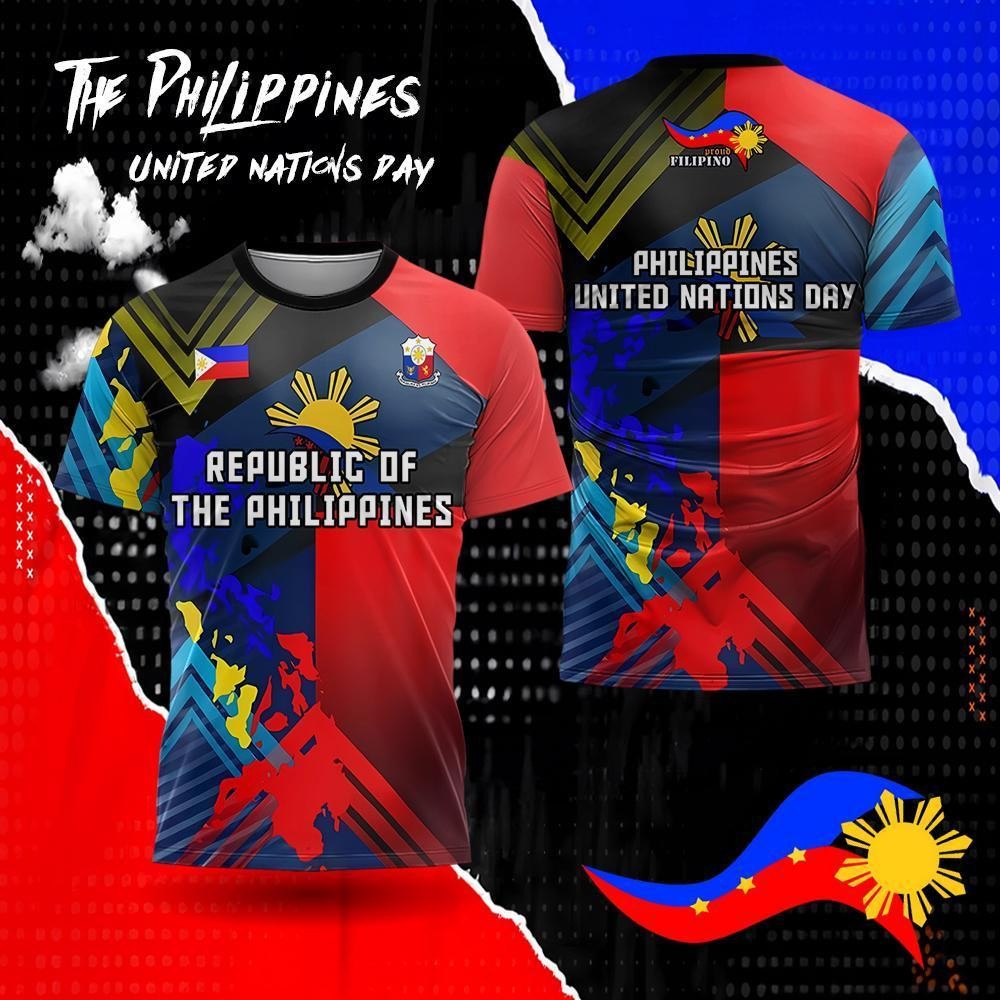Fully sublimated barangay tanod philippine 3D print TSHIRT free custom ...
