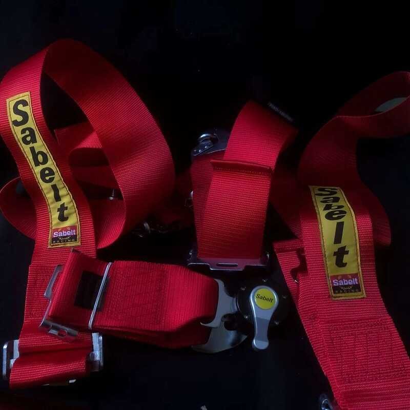 3Inch JDM Universal Racing Quick Release Seat Belt 3" Rally Drift Car 4 ...