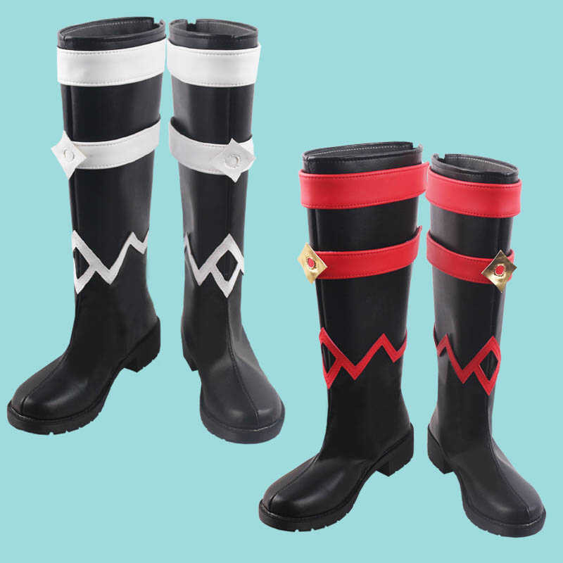 Genshin Impact Water Fire Ice Abyss Mage cos Shoes cosplay Shoes ...