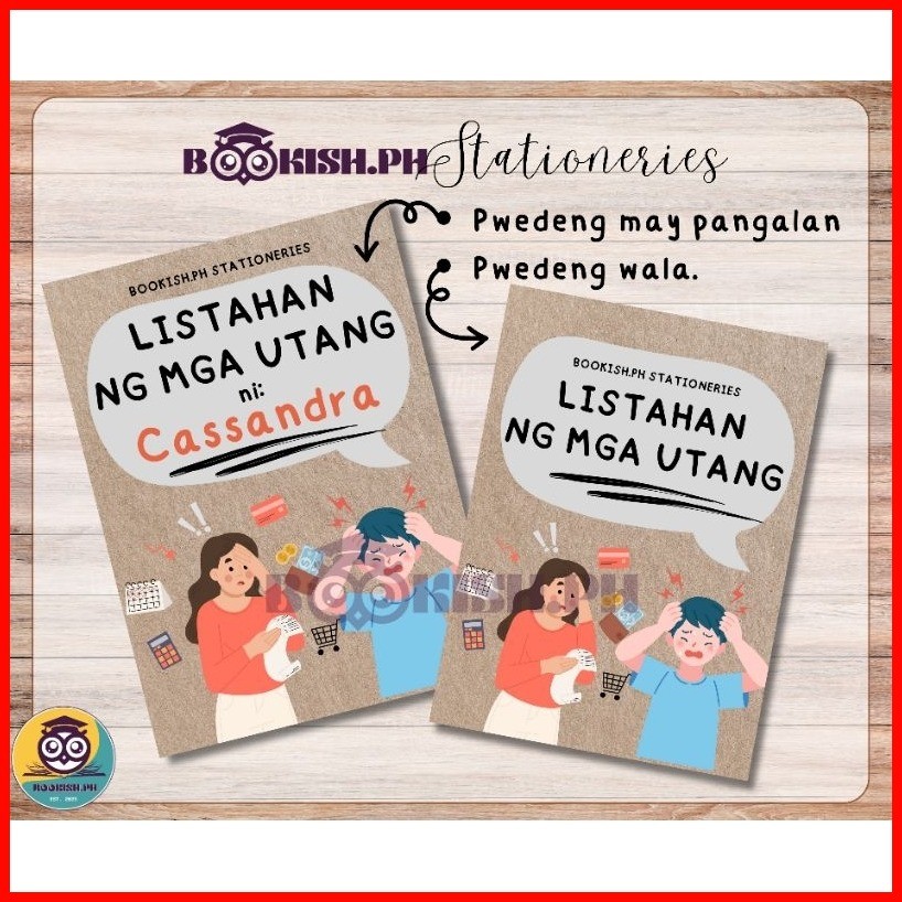 ¤ Personalized Listahan ng mga Utang (Loan Credit Tracker) | Shopee ...