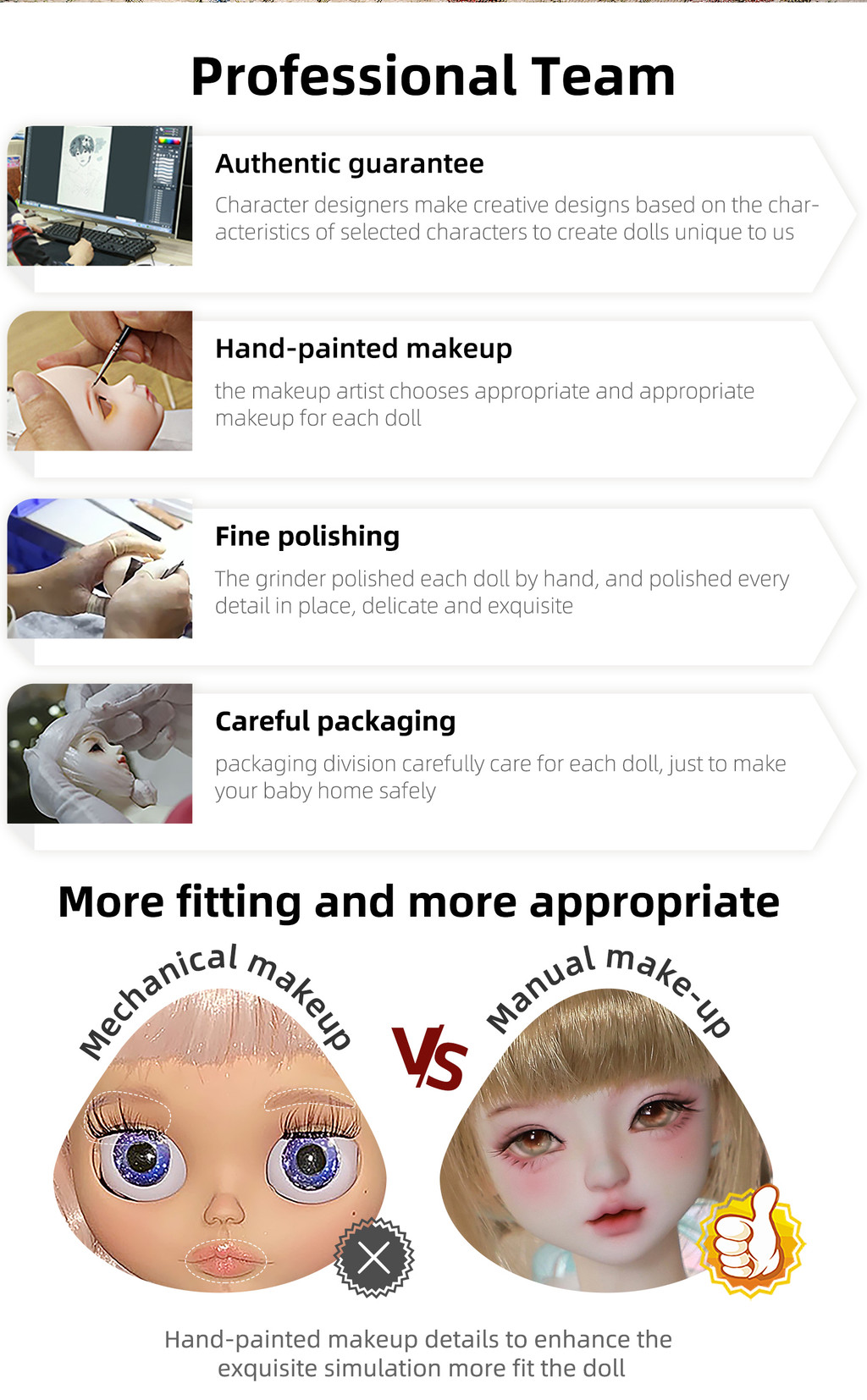 Liano CD Bjd Doll 1/4 Head Bariy Body Campus Style Joint Body Baby Toys ...