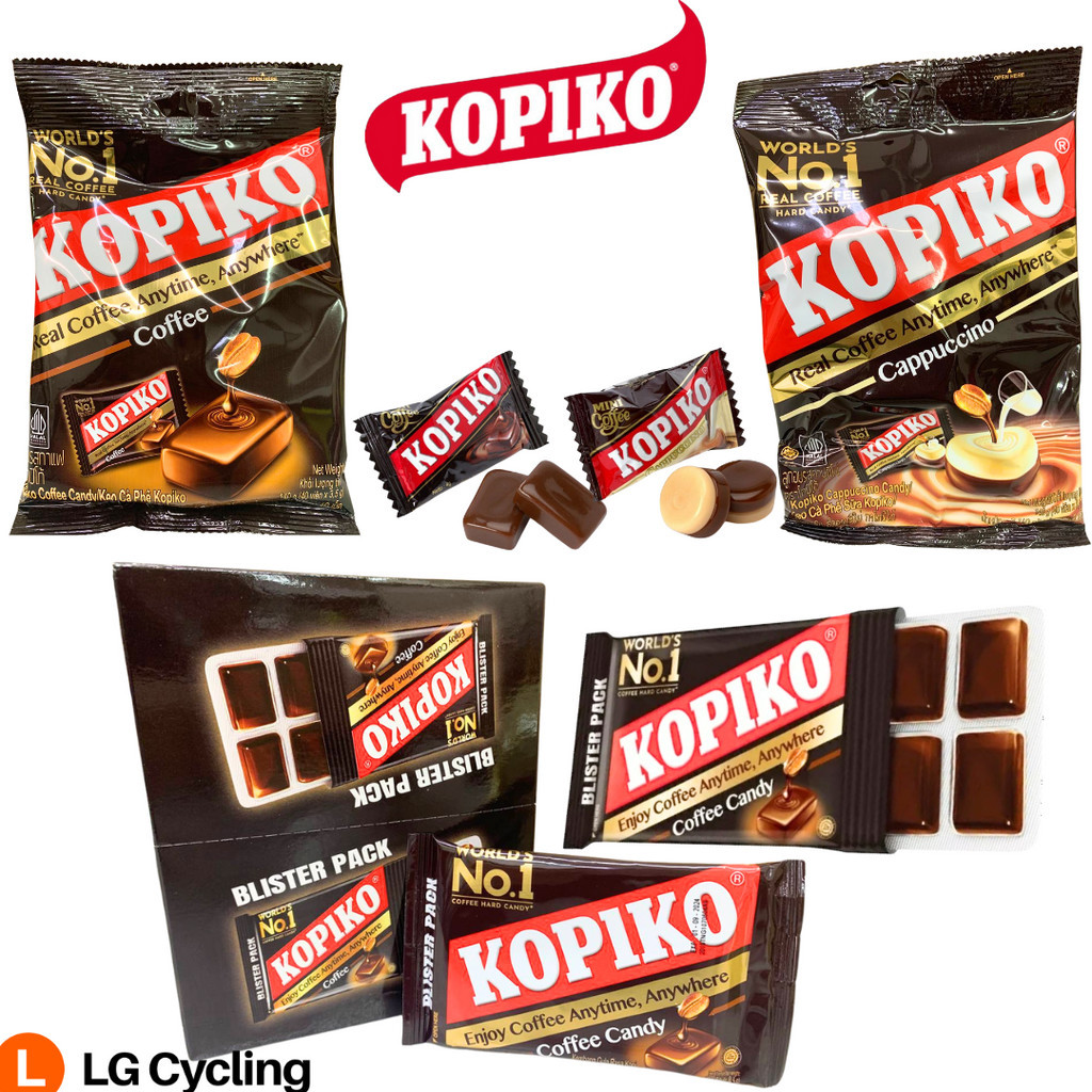 Kopiko Coffee Candy Cappuccino Candy 140g (3.5gx40pcs) / Blister Pack ...