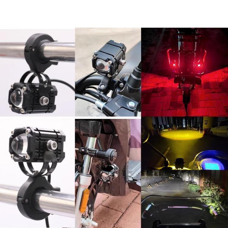 Mini Driving Light Mocycle Driving Spot Light 4 Modes Light Waterproof ...