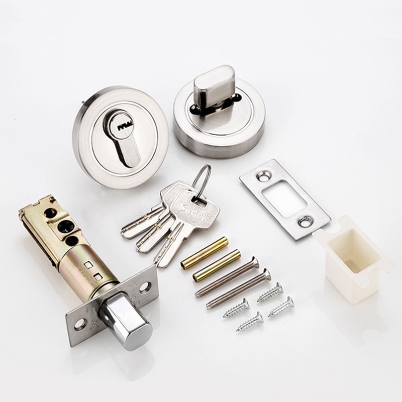 304 Stainless Steel Atresia Double-sided Gold Invisible Lock Mortice ...
