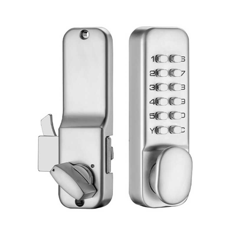 ♥ Ip68 Waterproof Mechanical Password Number Lock Walang Kinakailangan ...