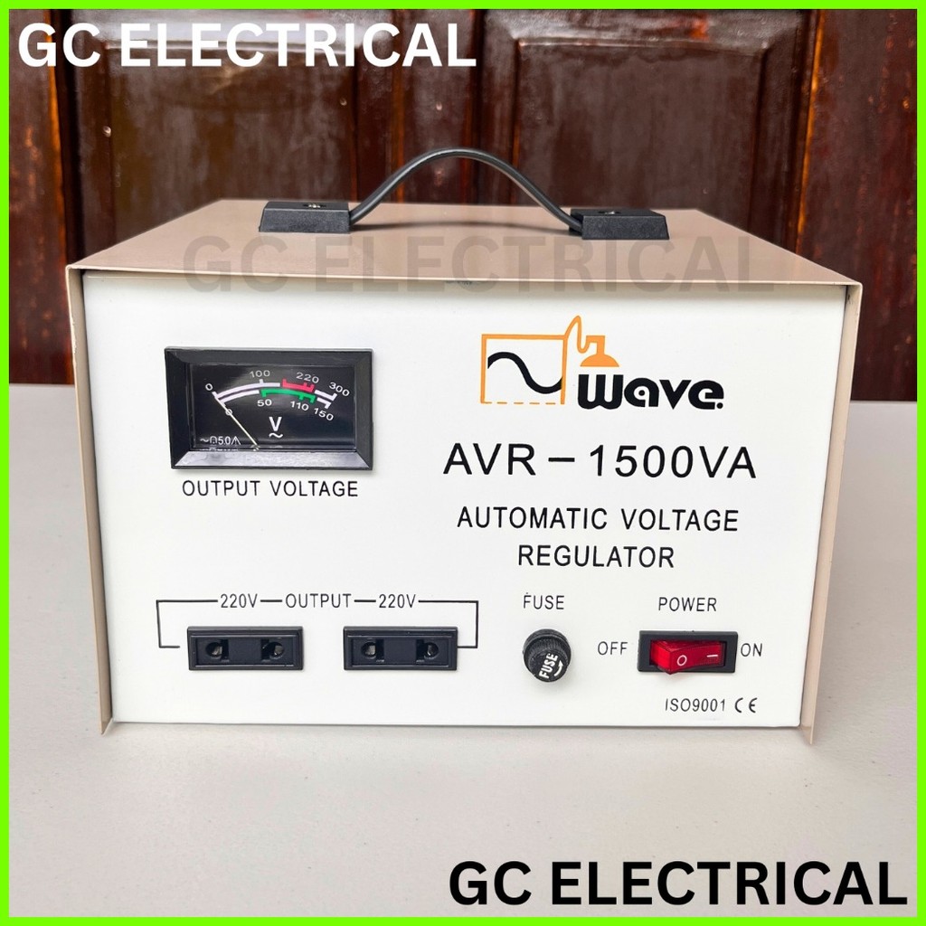 Wave Servo Motor AVR Automatic Voltage Regulator 1500 watts AVR-1500VA ...