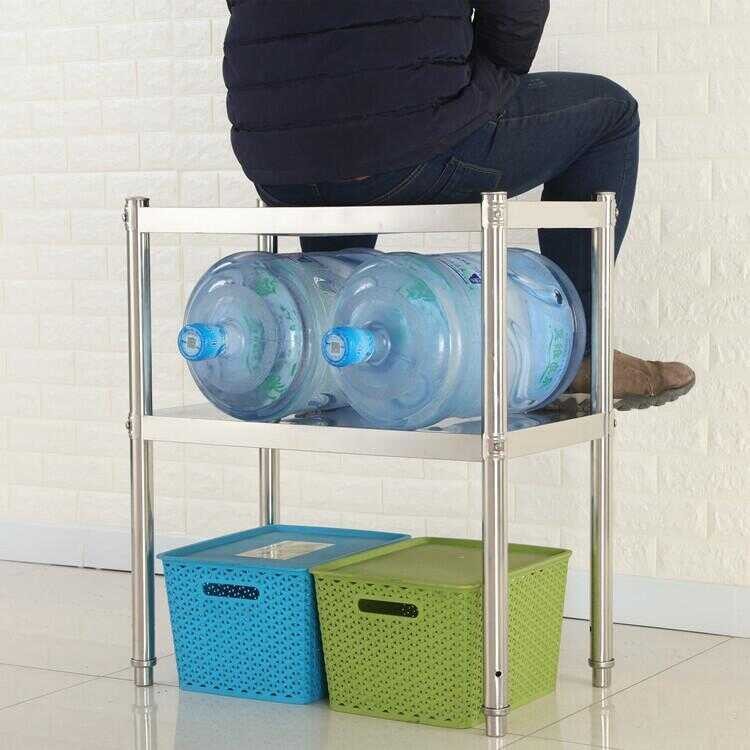 Stainless steel storage rack 2-layer kitchen storage rack countertop ...