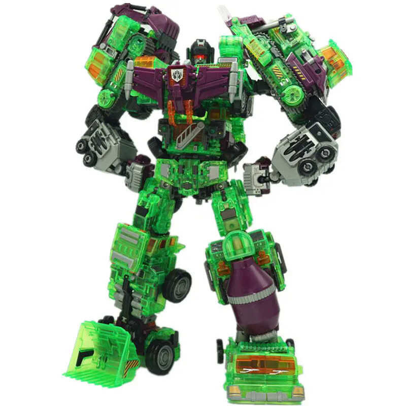 WEI JIANG 6 SA 1 NBK Devastator Toys Kid Cool Transparent ...