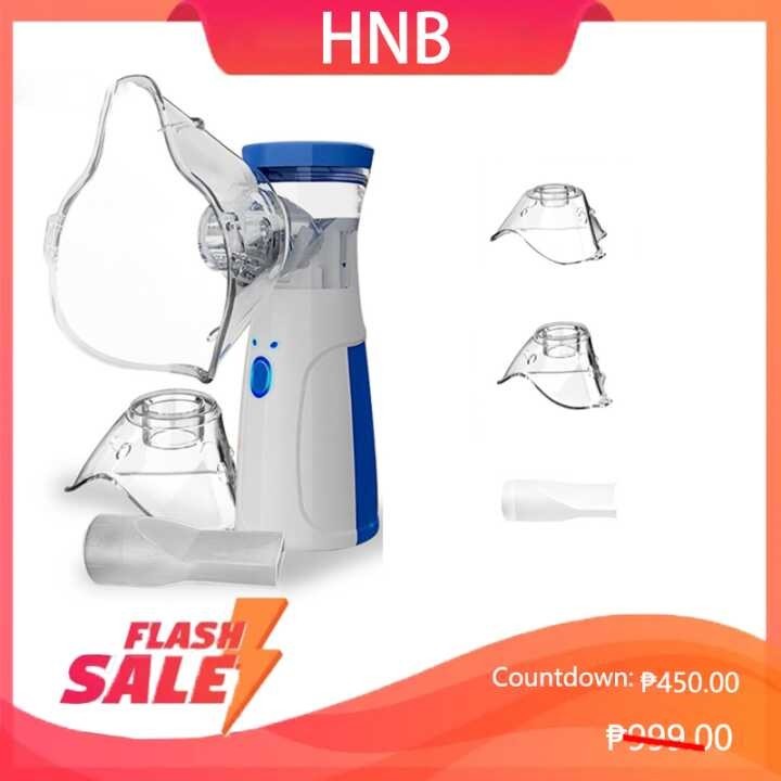 HNB Portable Nebulizer Handheld Rechargeable Ultrasonic Spray Asthma ... HNB Portable Nebulizer Handheld Rechargeable Ultrasonic Spray Asthma ...