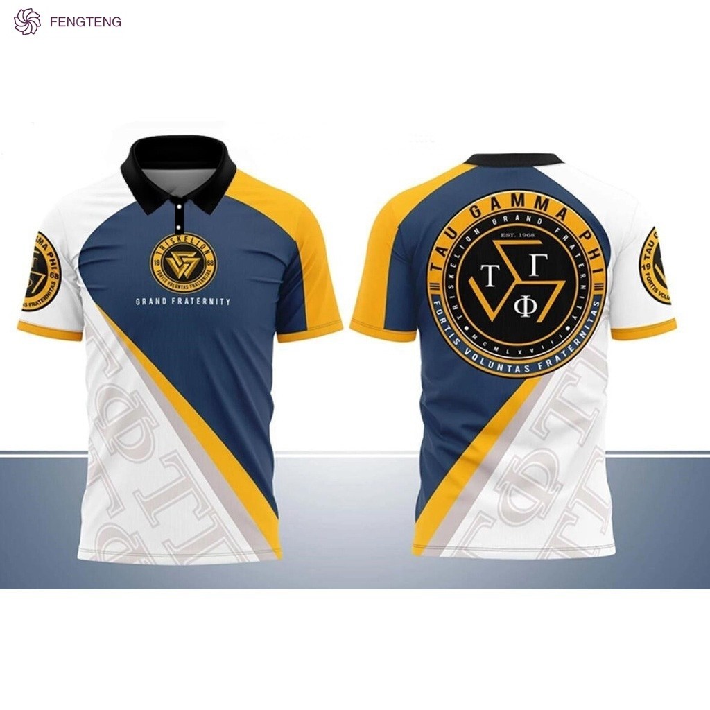 TRISKELION GRAND FRATERNITY POLO SHIRT 2023 STYLE HIGH QUALITY | Shopee ...