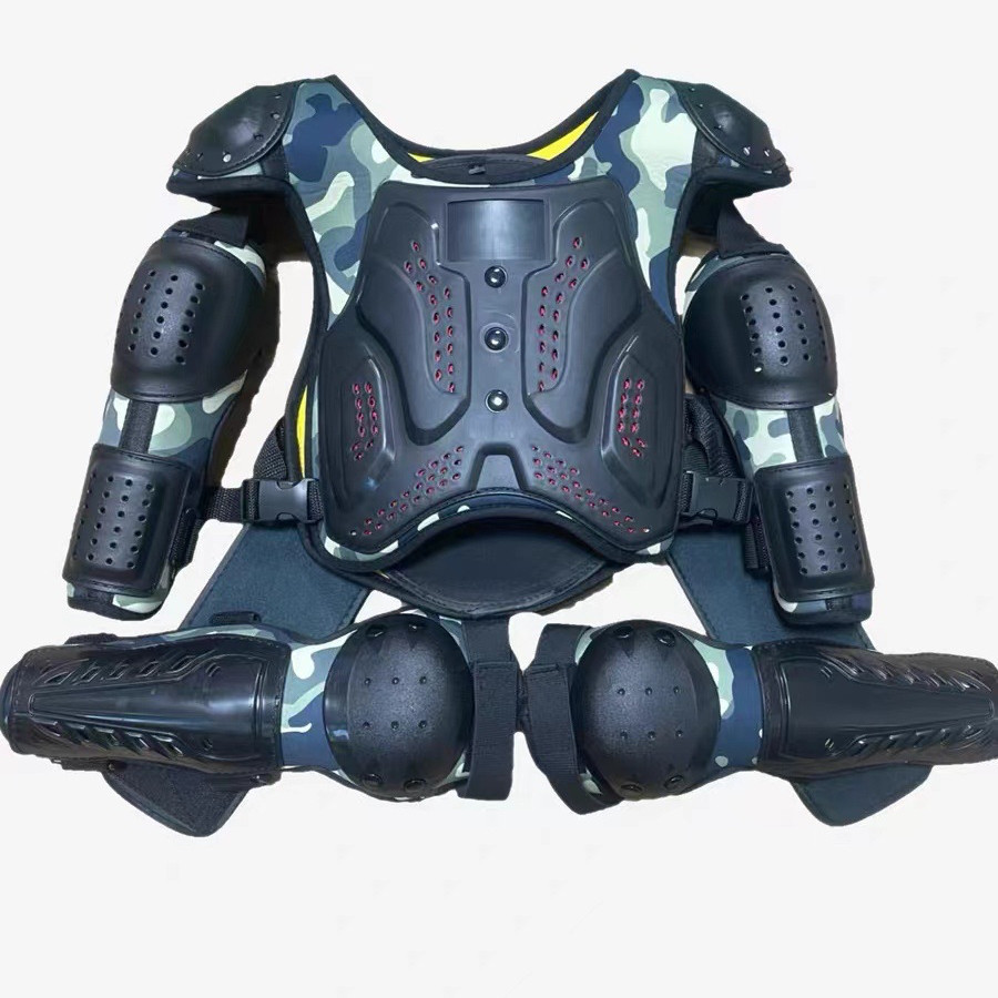 Manifattur 5 - Set Off-Road Camouflage Roller Skating Cycling Elbow And ...