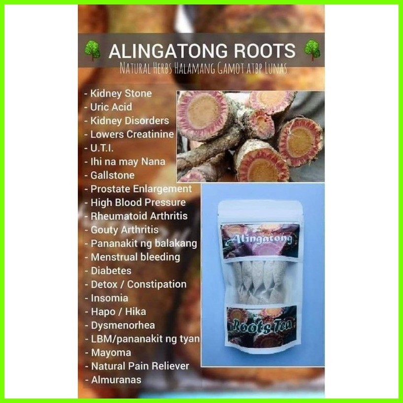 ♟ ALINGATONG ROOTS TEA | Shopee Philippines