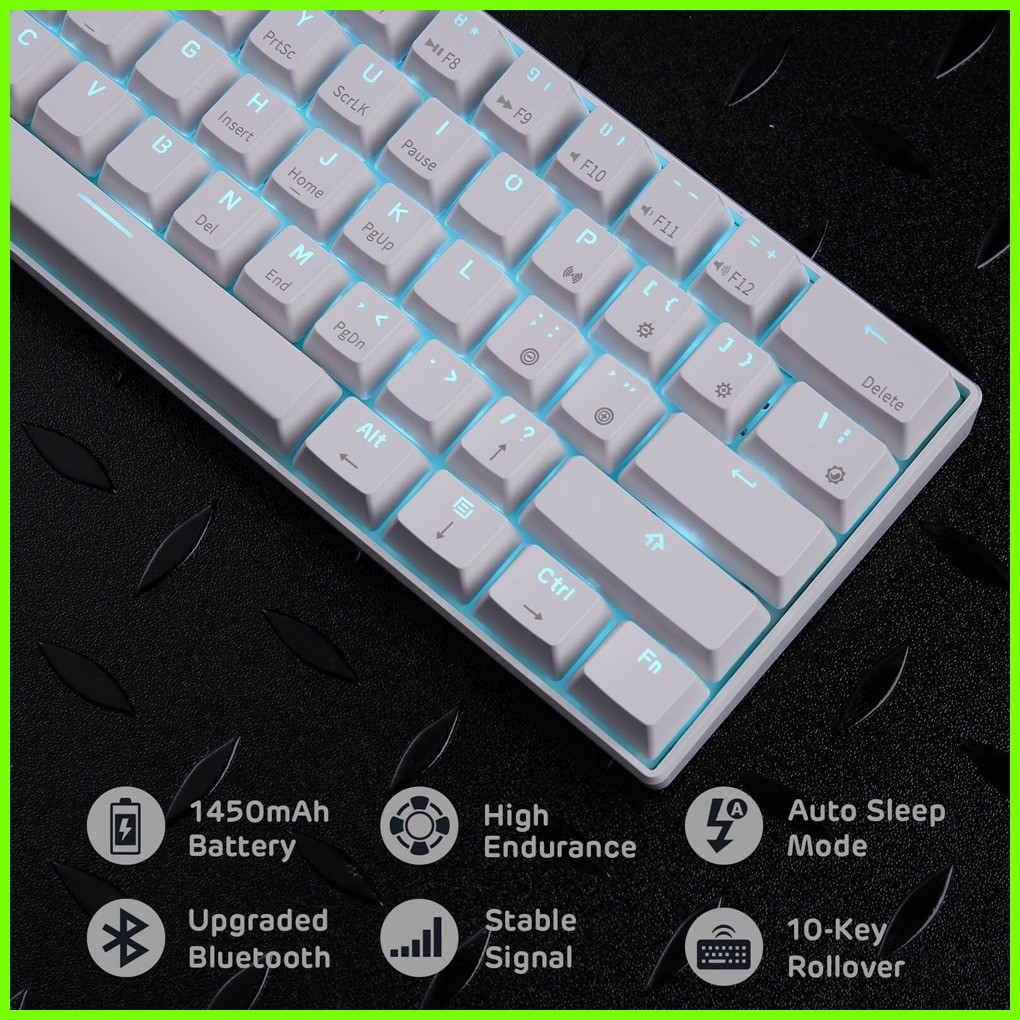 Royal Kludge RK61 60% Wireless / Tri-Mode Mechanical Keyboard | Shopee ...