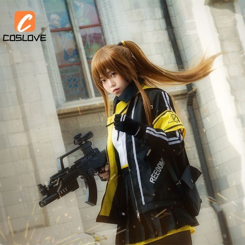 Anime Game Girls Frontline UMP45 Cosplay Full Set Costume Cute Girl ...