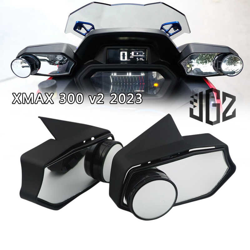 Para Sa YAMAHA XMAX 300 V2 2023 Sergeant Style Side Mirror Motorcycle ...