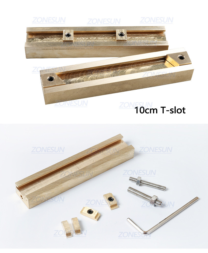ZONESUN Apart Brass Stamp Alphabet Mold English Letters Numbers Symbols ...