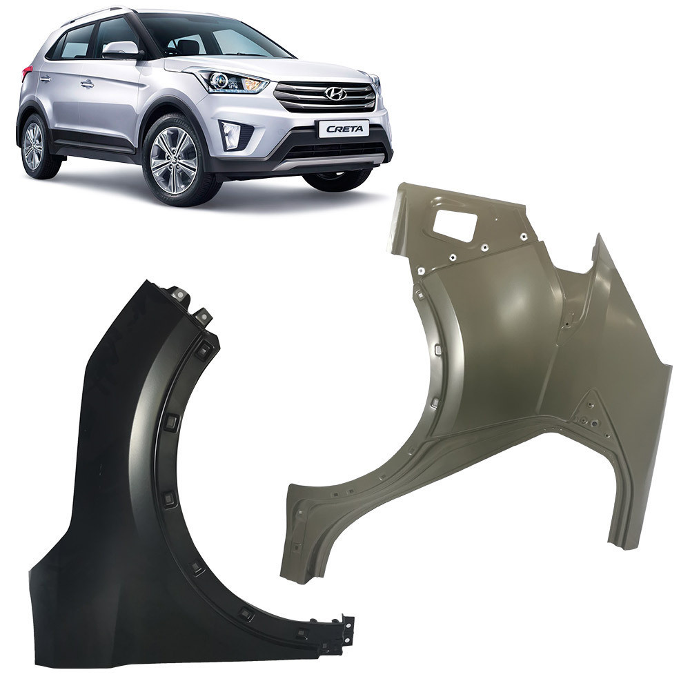 Car Body Kit Steel Front Rear Mudguard Fender Para Sa Hyundai Creta ...