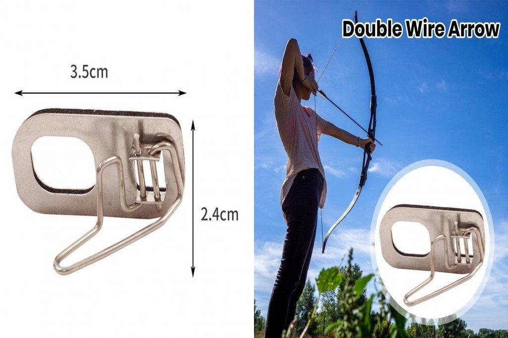 fontcolor Archery Arrow Rest Double Steel Wire Arrow Shaft Flexible ...