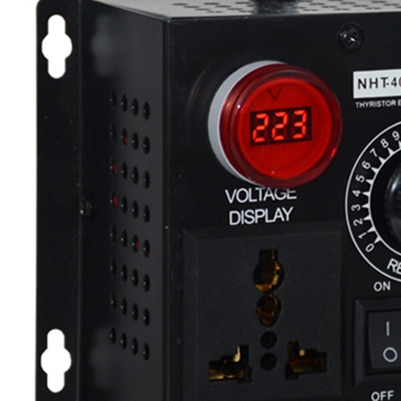 4000W Motor Speed Controller AC 220V Variable Voltage Controller ...