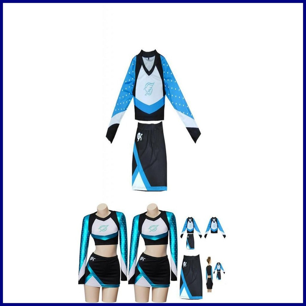 Vesice Exciting Maddy Style Cheerleading Performance Skirt Set For ...