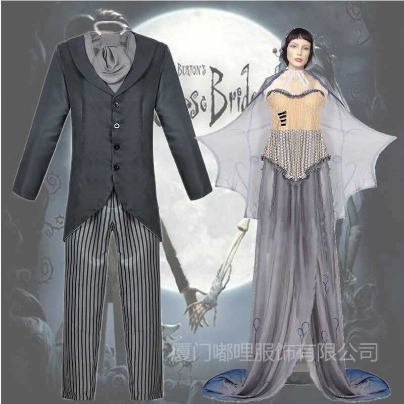 Halloween Victor male lead movie zombie bride Emily female lead ghost ...