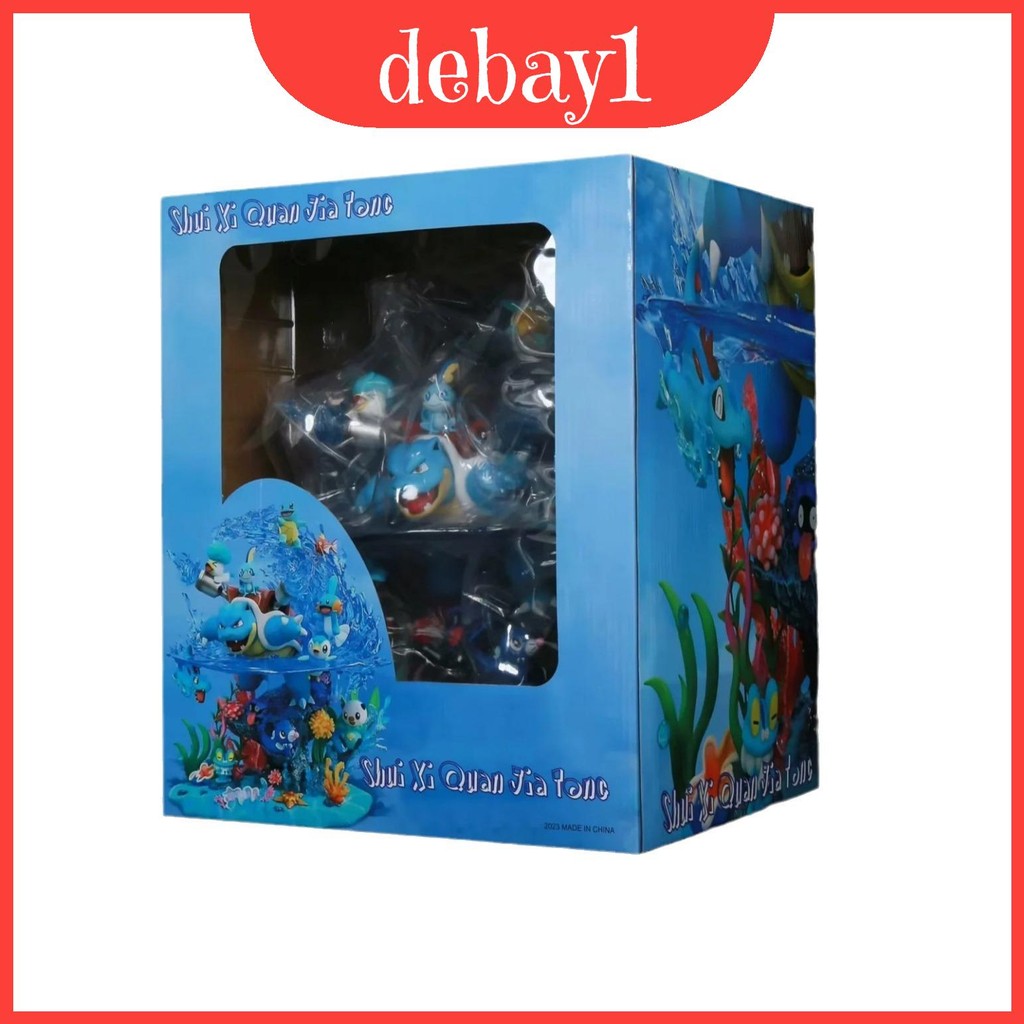 Pet Charming Pvc Sprite Gk Charizard Squirtle Dragon Awesome Family ...