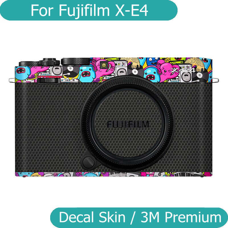 Para sa Fujifilm X-E4 Decal Skin Vinyl Wrap Film Camera Body Sticker ...
