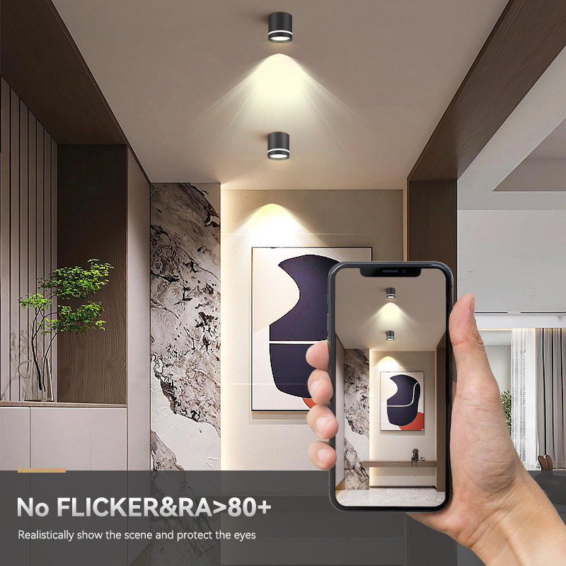 LED downlight Macaron Surface mounted pin light 220V Ceiling Light ...