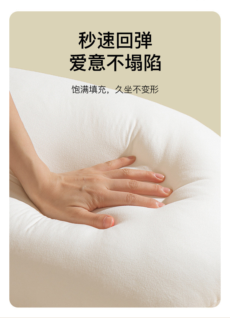 COD Easymama Baby Anti-Spitting Milk Slope Pillow Breastfeeding Double ...