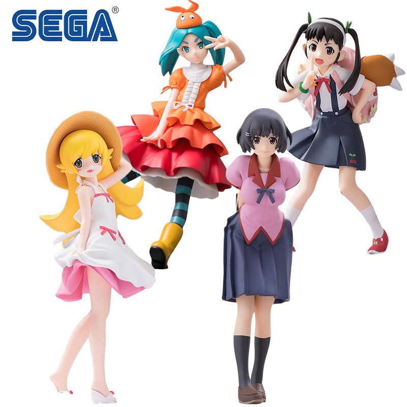 SEGA Genuine PM Monogatari Anime Figure Hanekawa Tsubasa Hachikuji ...
