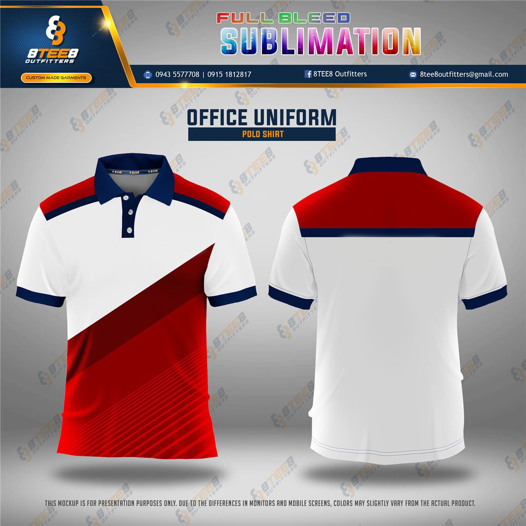 Alternative Uniform Tshirt for Men Women Ready To Wear Male Polo Shirt ...