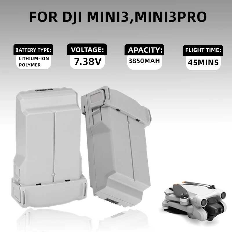 Para sa Mini 3 Pro Battery Mini 3 Pro Plus Battery Capacity 3850 mAh ...
