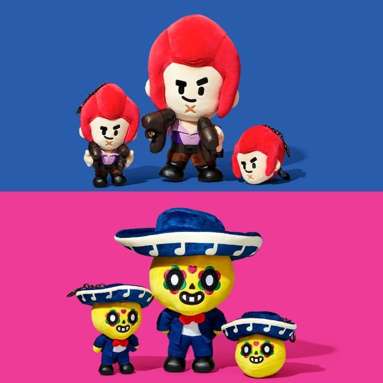 Brawl Stars Doll Cartoon Peripheral Plush Toy Lyons Doll Hero Toy Game ...