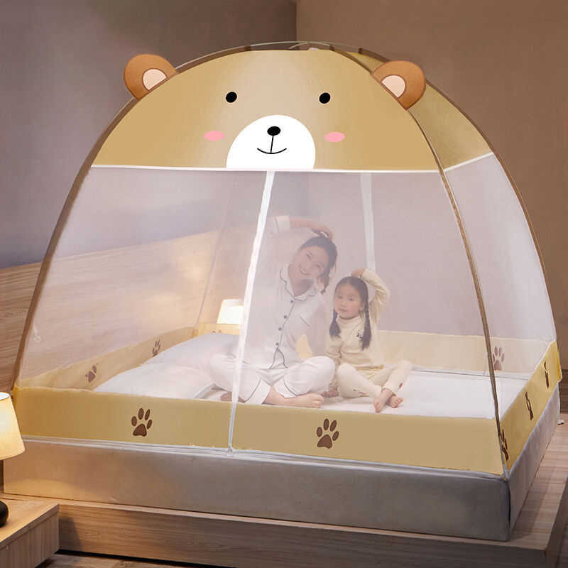Single/Twin/Queen Large Automatic Foldable Mosquito Net For Double Bed ...
