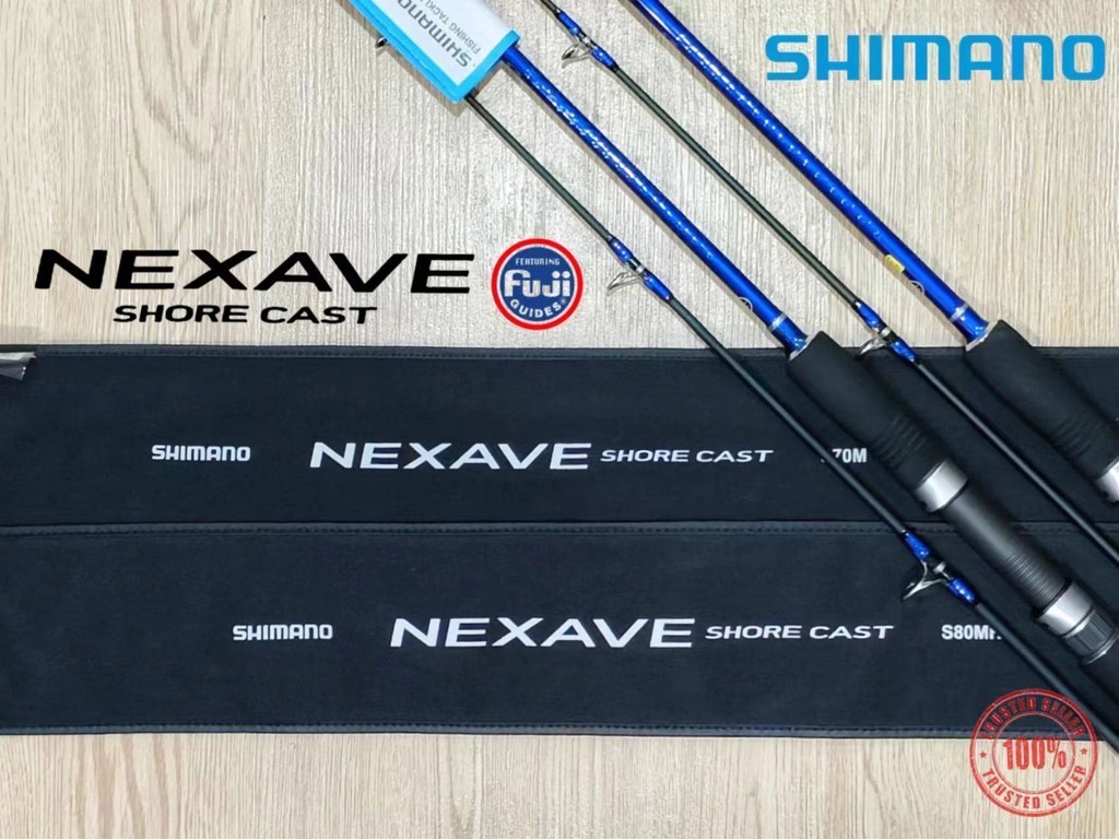 SHIMANO 2023' NEXAVE SHORE CAST SPINNING FISHING ROD | Shopee Philippines
