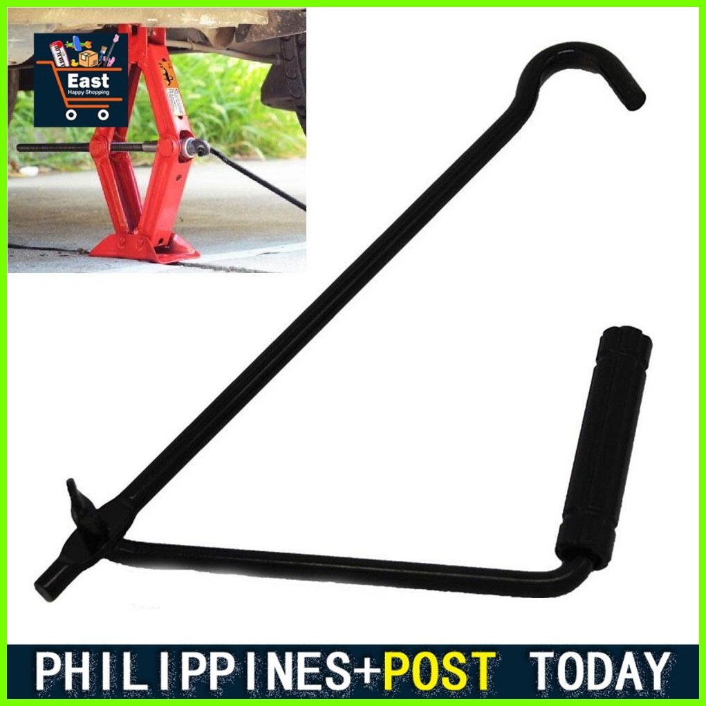 Foldable Car Hand Jack Rocker Steel Scissor Jack Rocker Wheel Spanner ...