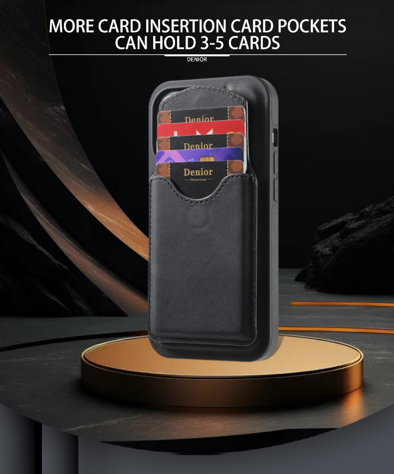 Combination Case Magnetic Card Wallet & Case for IPhone 16 Leather Case ...