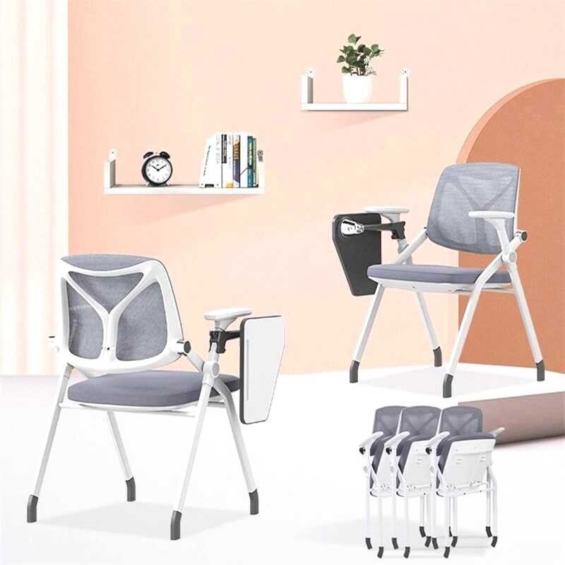 Training Chair with Desk Board Writing Board Office Chair Foldable ...