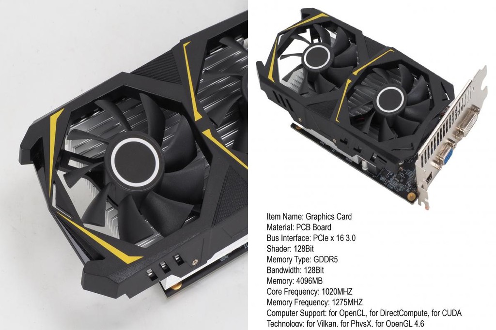 GR Gaming Video Card Desktop Motherboard Graphics Card High Performance ...
