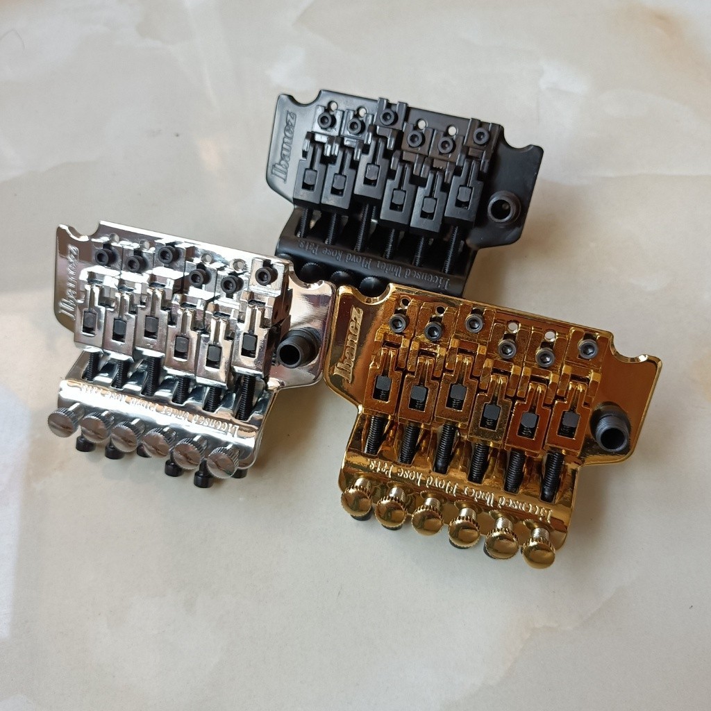 NEW Floyd Rose Tremolo Bridge Double Locking System Bridge for Ibanez ...