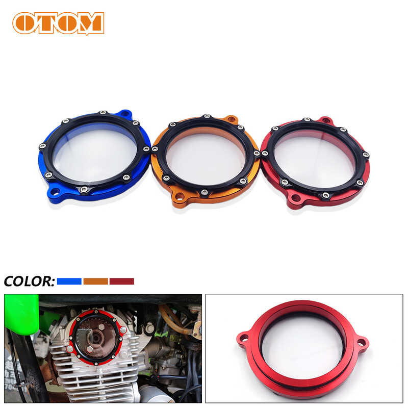 OTOM Motorcycle Engine Cylinder Head Timing Chain Cover CNC Aluminum ...