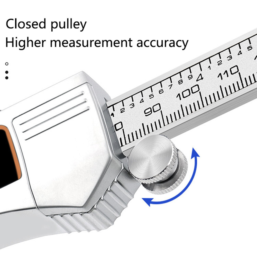 Stainless Steel Metal Shell Digital Caliper Electronic Vernier Caliper ...