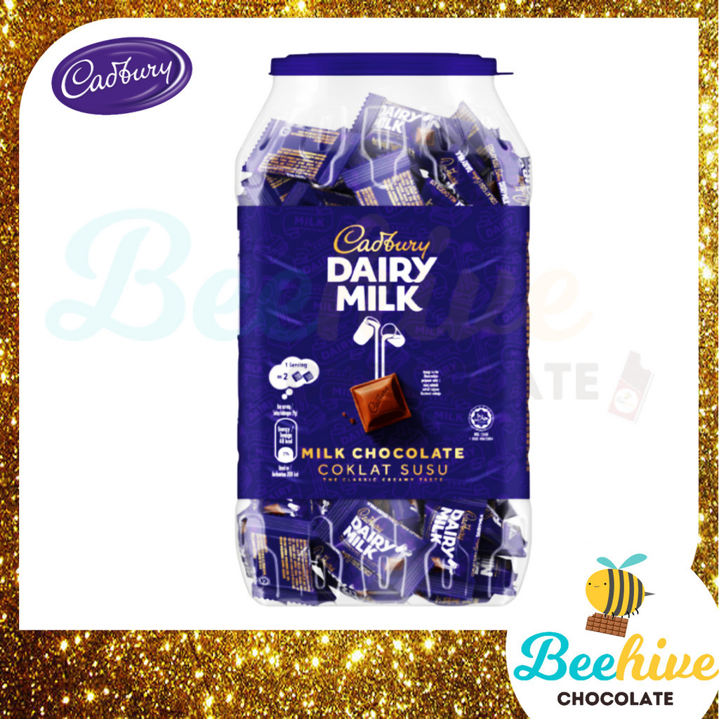 Cadbury Dairy Milk Chocolate Neap Jar 382g [Exp: 16 Oct 2025] | Shopee ...