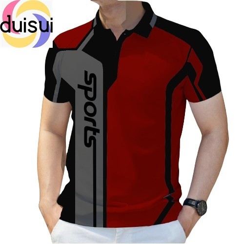 Slim fit men's polo shirt, Men's polo shirt made of cool material ...