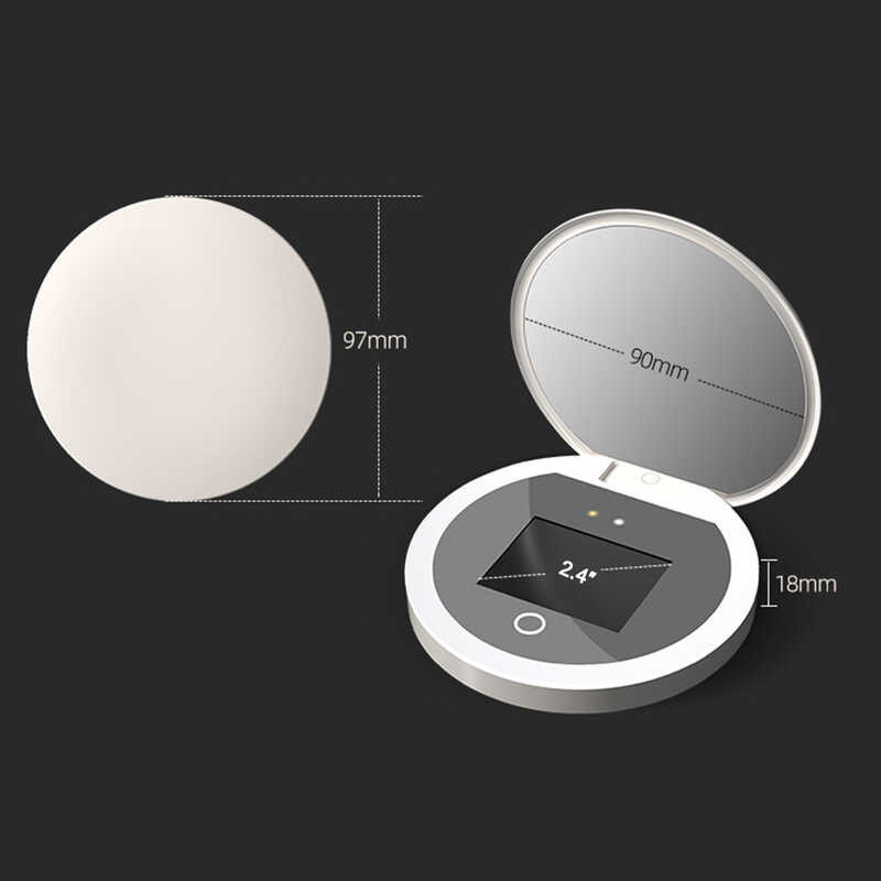 ♥ UV Test Camera Gamit Ang LED Portable Rechargeable Mirror Beauty ...