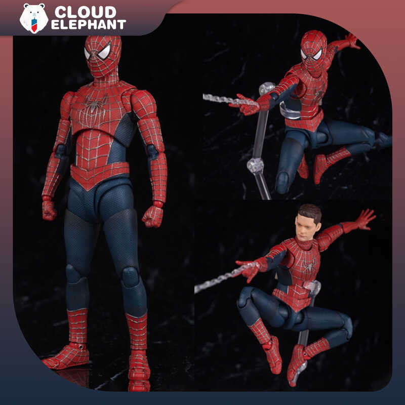 Tobey Maguire Figure SHF Spider Man 3 Anime Figure Spiderman 3 Action ...