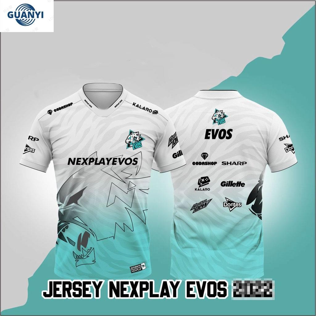 Jersey NEXPLAY EVOS WHITE LIMITED EDITION 2024 | Shopee Philippines