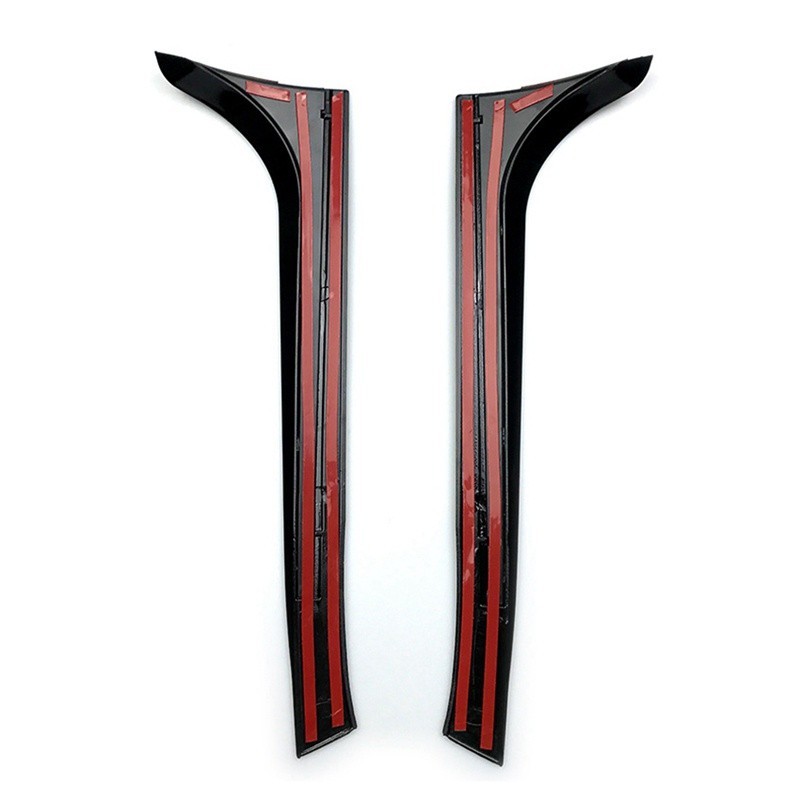 Car Rear Window Side Trunk Spoiler Canard Canards Splitter Component ...